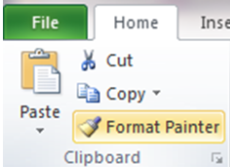 Excel Tips – Format Painter | wmfexcel