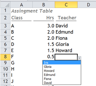 Excel Tips – Dynamic Dropdown list 1 | wmfexcel