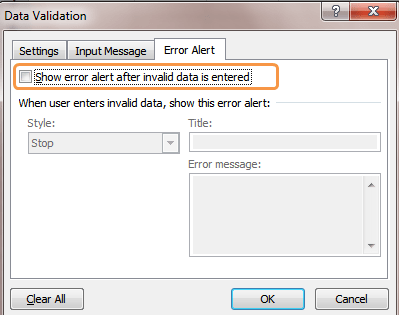 In-cell dropdown by Data Validation – Allow input NOT from a list ...