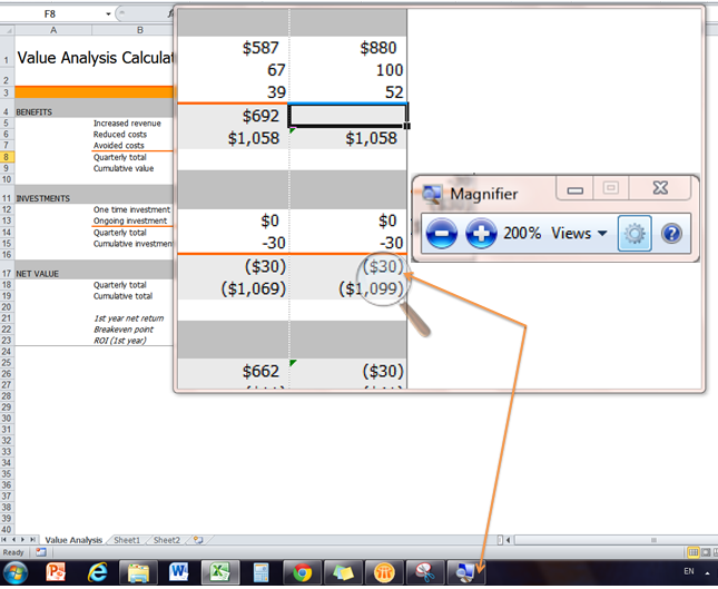 Interesting Magnifier in Windows 7 | wmfexcel