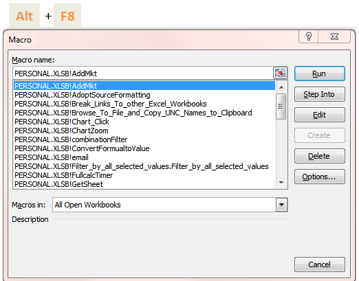 F8 – It is for selecting range(s) of cells | wmfexcel