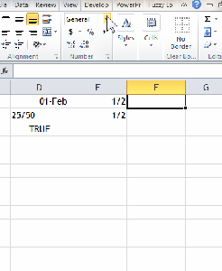 Input fraction number in Excel | wmfexcel