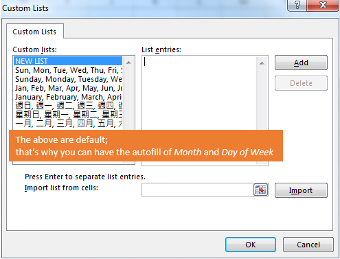 Custom List is so good | wmfexcel