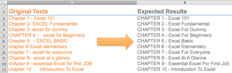 Text manipulation with Excel functions | wmfexcel