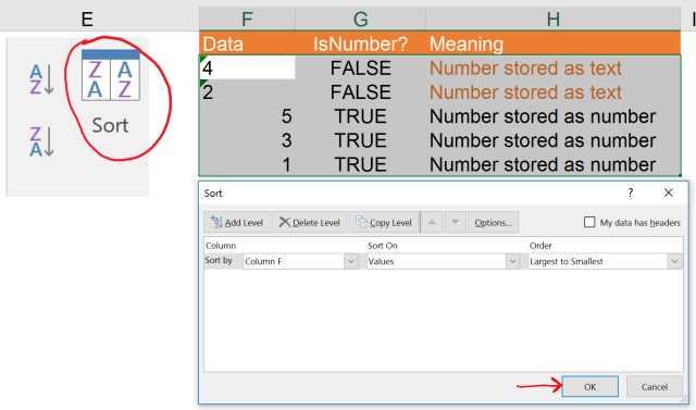 Sort Warning?! | wmfexcel