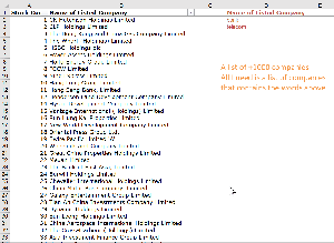 Filter a list of items from a long long list | wmfexcel