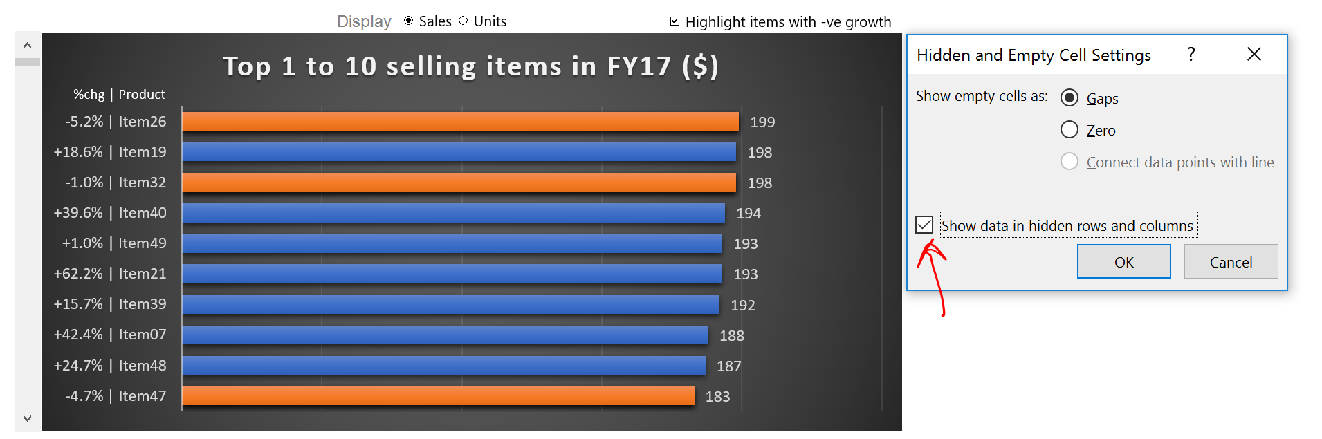 Interactive Chart is not difficult to make – Part 3/3 | wmfexcel