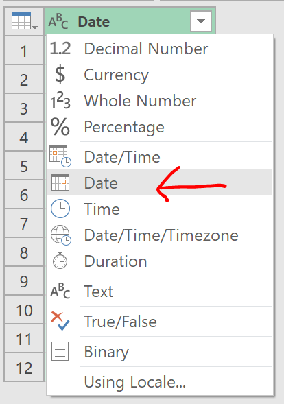 Excel Tips – Date format from text to number with PQ 7.1 | wmfexcel