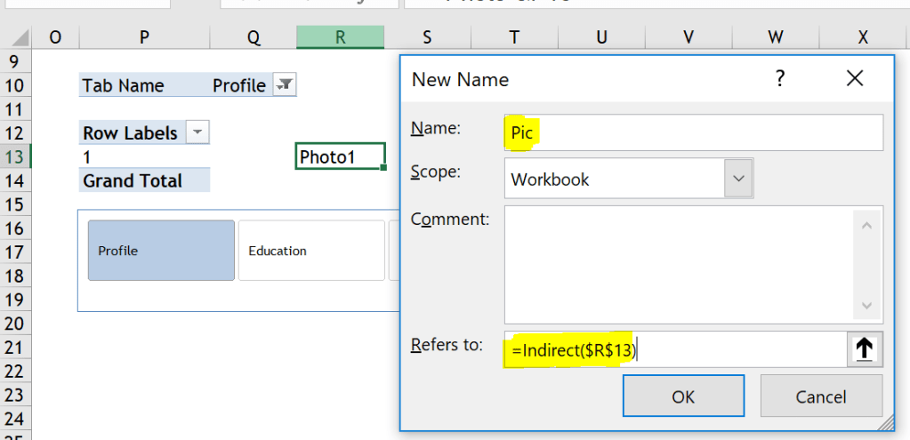 The making of an interactive CV in #Excel | wmfexcel
