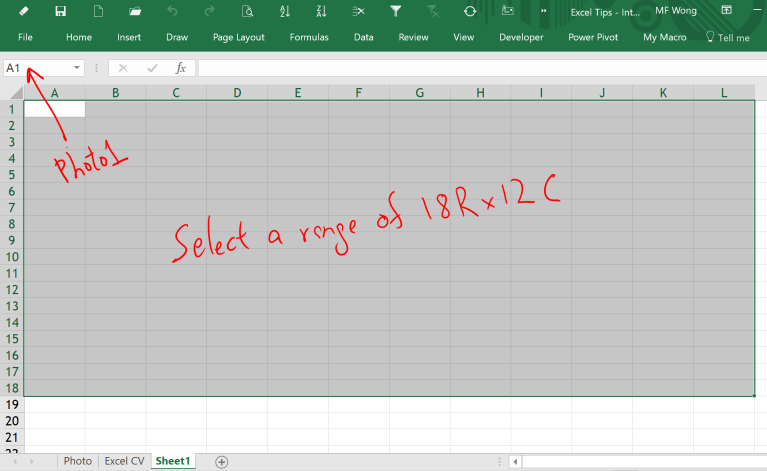 The making of an interactive CV in #Excel | wmfexcel