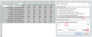 Highlight weekends and holidays using Conditional Formatting in #Excel | wmfexcel