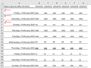 Highlight weekends and holidays using Conditional Formatting in #Excel ...