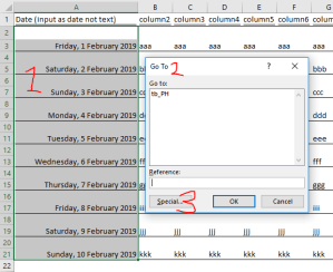 Highlight weekends and holidays using Conditional Formatting in #Excel ...