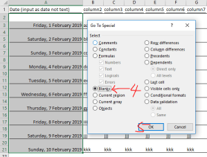 Highlight weekends and holidays using Conditional Formatting in #Excel ...