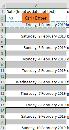 Highlight weekends and holidays using Conditional Formatting in #Excel Part 2 | wmfexcel