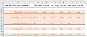 Highlight weekends and holidays using Conditional Formatting in #Excel Part 2 | wmfexcel