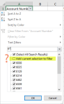 #Excel Add current selection to filter. What it does? | wmfexcel