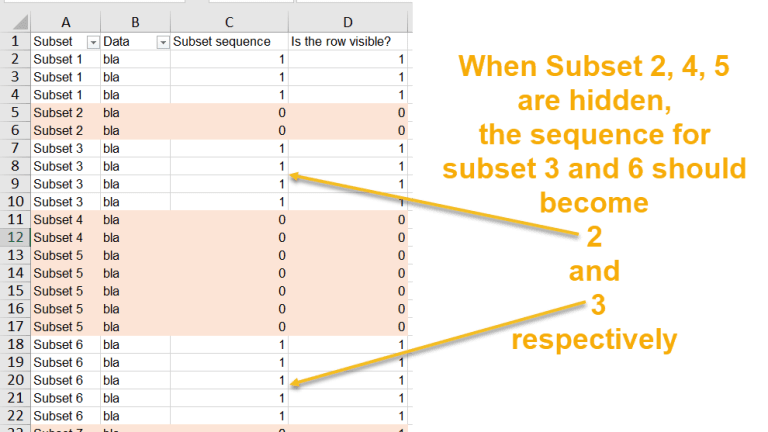Apply Conditional Format for alternate row color based on groups ...