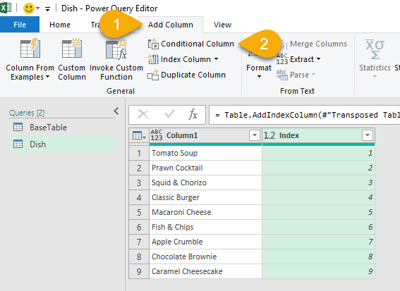 #Excel Power Query solves a real life problem – Who eats what? | wmfexcel
