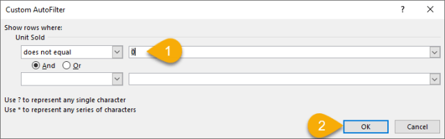 The proper way to filter values not equal to zero in #Excel | wmfexcel