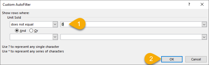 The proper way to filter values not equal to zero in #Excel | wmfexcel