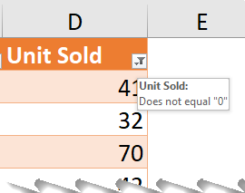 The proper way to filter values not equal to zero in #Excel | wmfexcel