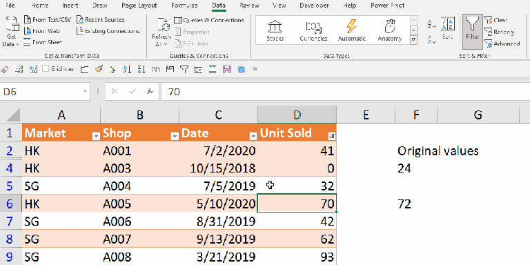 The proper way to filter values not equal to zero in #Excel | wmfexcel