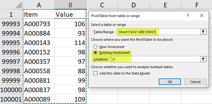 SUMIF vs. GETPIVOTDATA in terms of performance in #Excel | wmfexcel