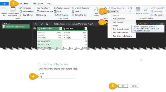 Convert numbers of different digits into text of fixed digits using # ...