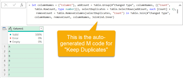 A twist to turn Keep Duplicates into Keep Unique in #PowerQuery | wmfexcel