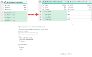 Split column in Power Query for #Excel | wmfexcel