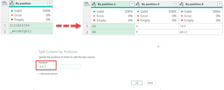 Split column in Power Query for #Excel | wmfexcel