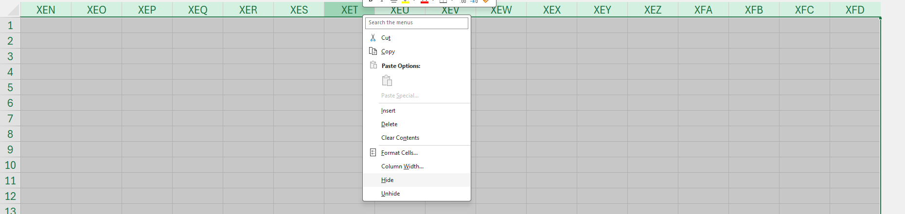 Quick #Excel Tip – Display only the range you want to show on a ...