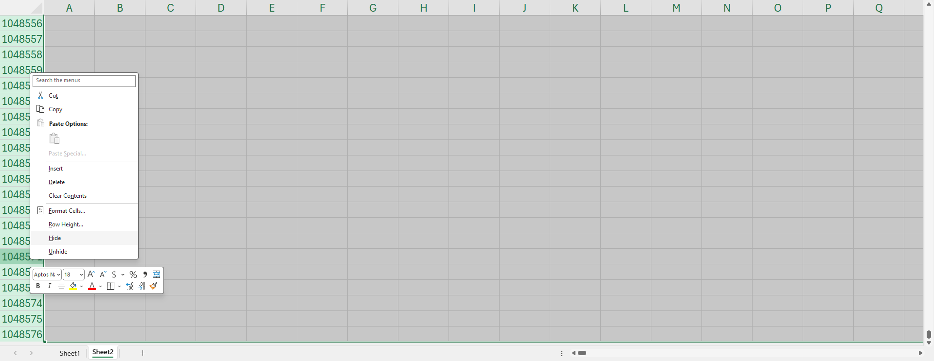 Quick #Excel Tip – Display only the range you want to show on a ...